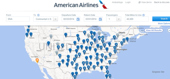 BA Avios Booking Tool: The AA Award Map – milenomics.com