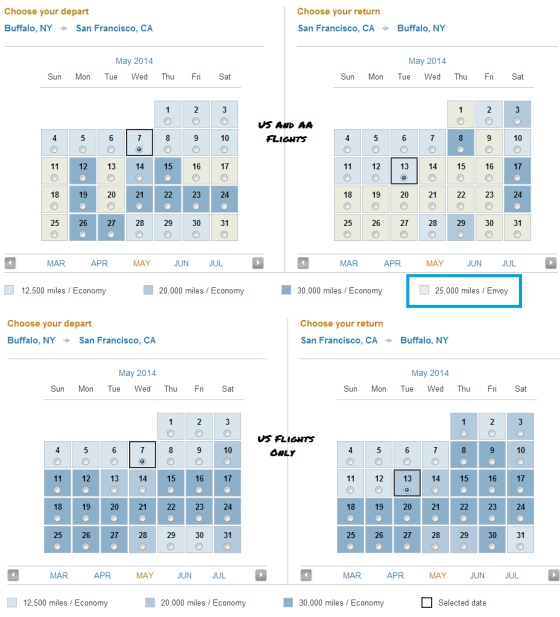 Using US Airways Miles on AA Flights–First Impressions – milenomics.com
