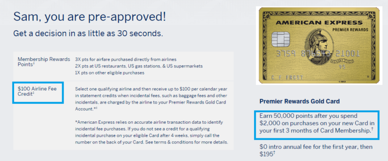 Targeted: No Lifetime Language 50k MR American Express PRG Offer ...