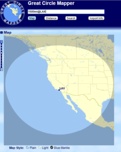 Using Great Circle Mapper to Find Flight Distances – milenomics.com