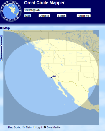 Using Great Circle Mapper to Find Flight Distances – milenomics.com