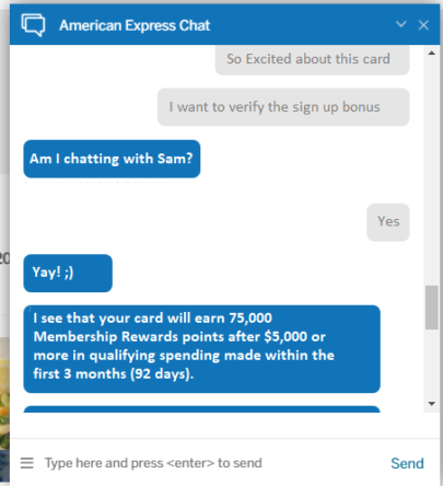 PSA: Verify American Express Sign Up Bonuses (Before Spending ...