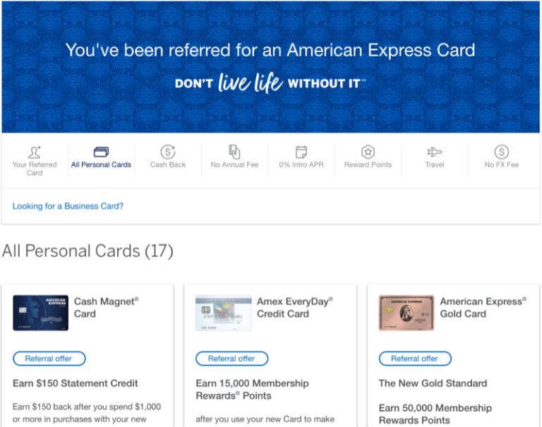 Why and How: Generating and Using an Amex Referral – milenomics.com