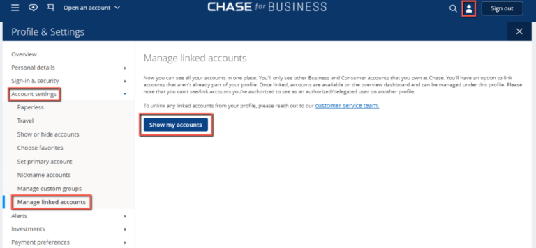 How to Link Chase Business and Personal Online Accounts – milenomics.com